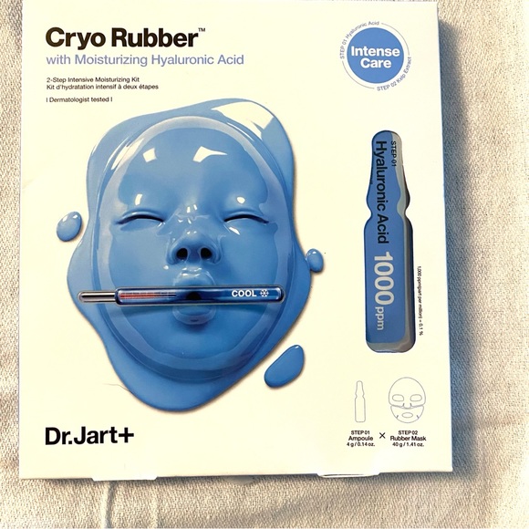 Dr. Jart+ | Skincare | Cryo Rubber Blue Mask New In Box | Poshmark